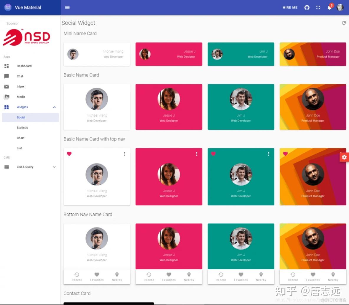 Vue后台管理系统模板推荐 - 知乎