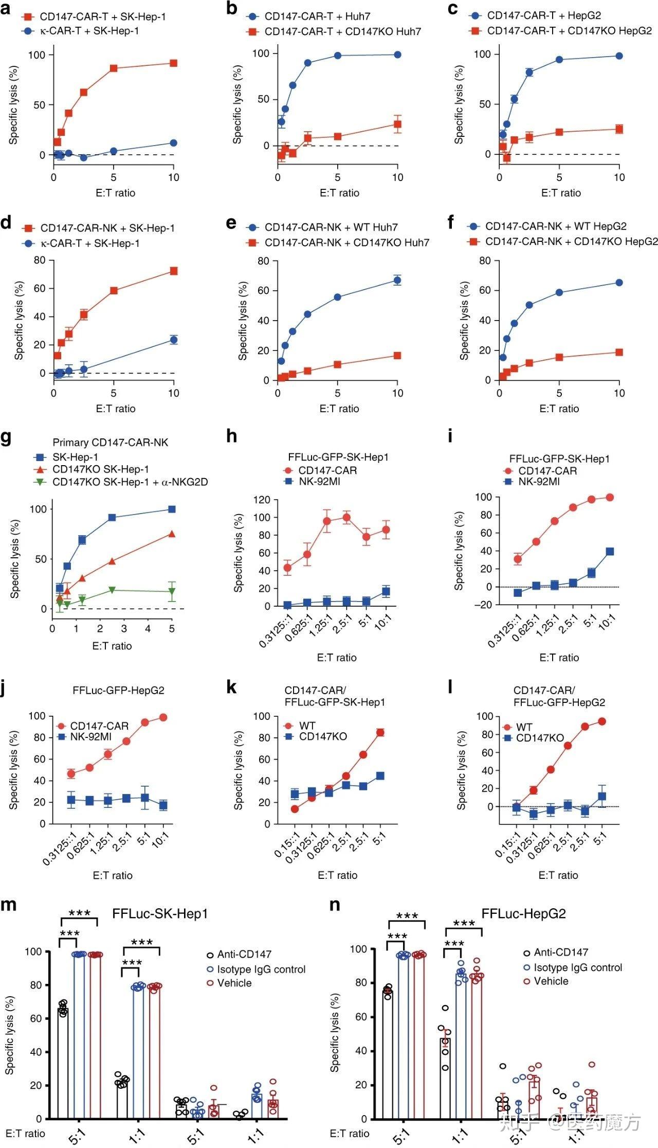 肝癌治疗新进展！CD147 CAR-NK：显示有效抗肿瘤活性 - 知乎