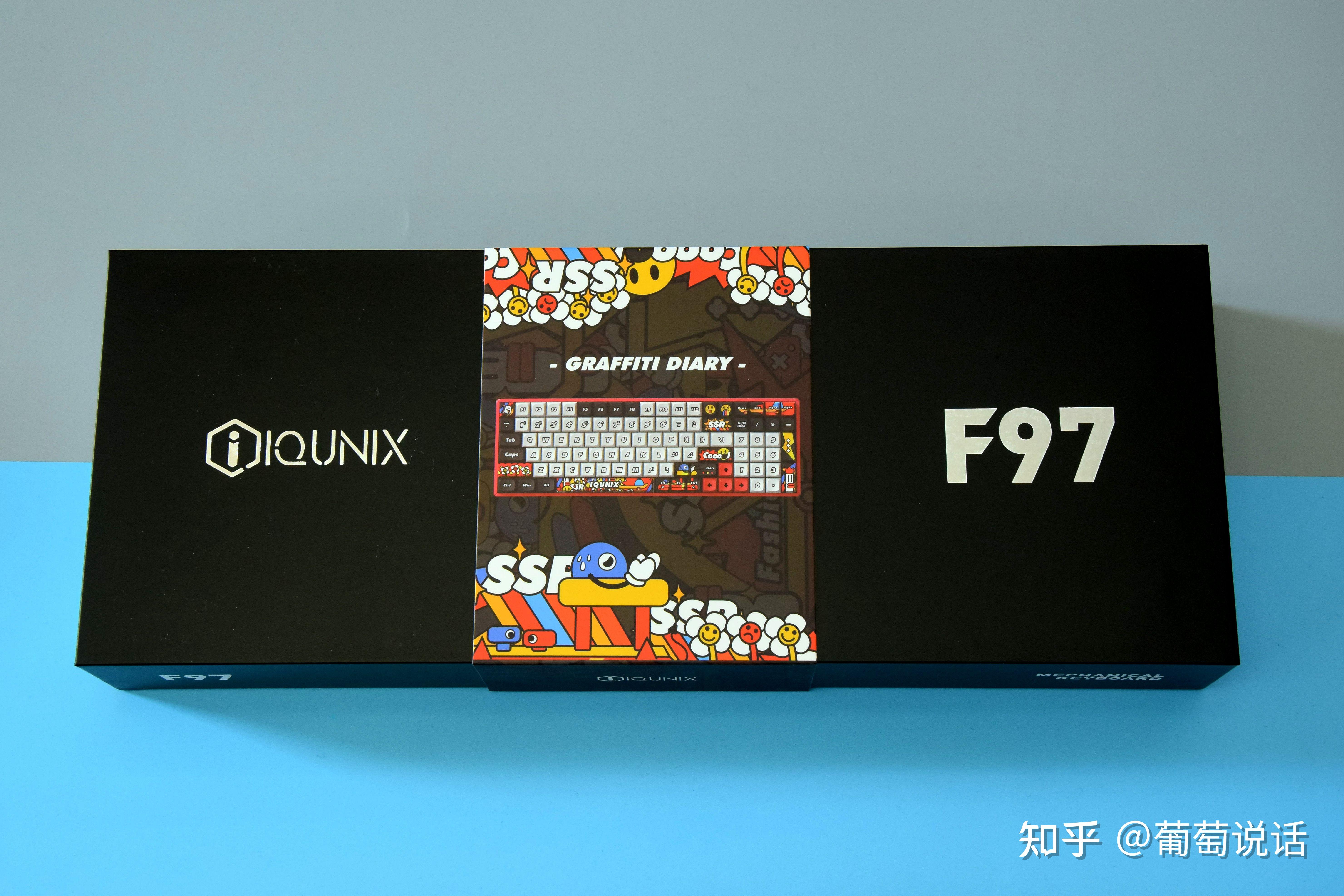 自由不羁，彰显个性-IQUNIX F97涂鸦日记无线机械键盘开箱。 - 知乎