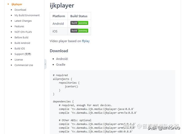 超详细讲解IJKPlayer的播放器实战和源码分析 - 知乎