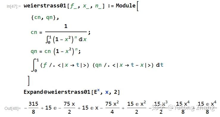 Stone-Weierstrass定理（Weierstrass逼近定理）的证明？ - 知乎