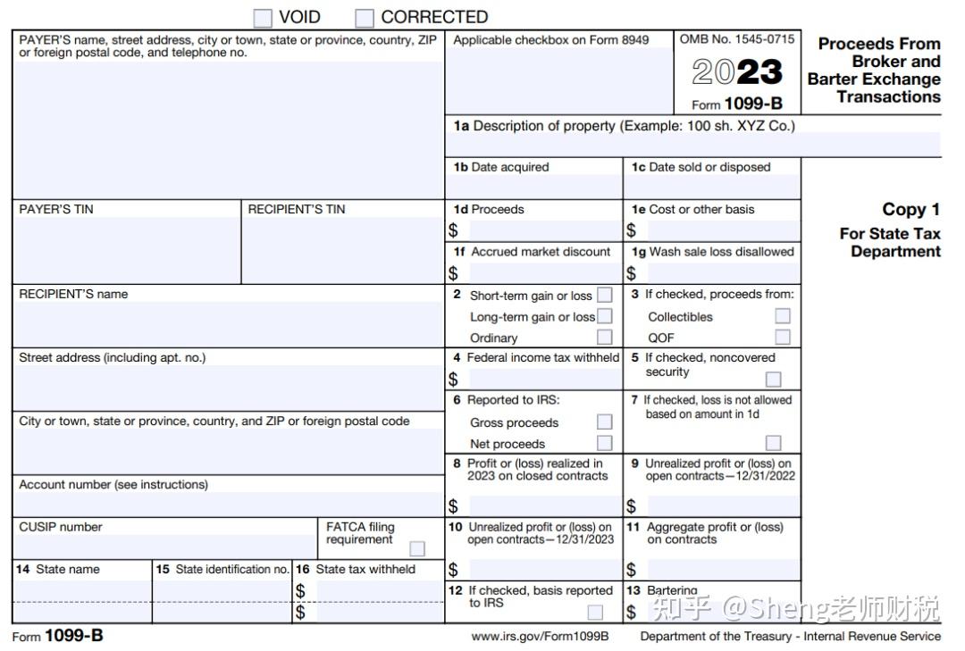 「美国报税季」1099表有哪些？怎么选择？ - 知乎