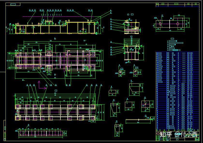 DTII型B500-1400带宽全套带式输送机图纸cad版 - 知乎