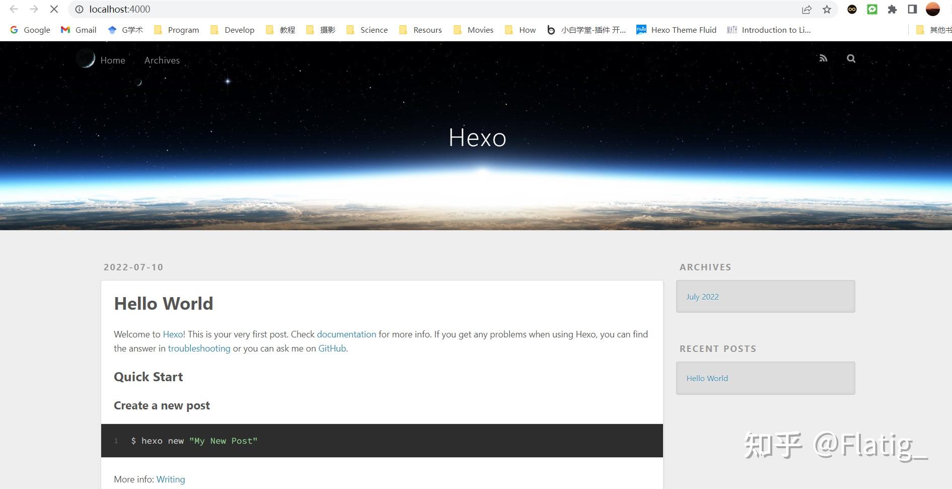 手把手教你搭建自己的静态博客网站—使用Hexo与Git - 知乎