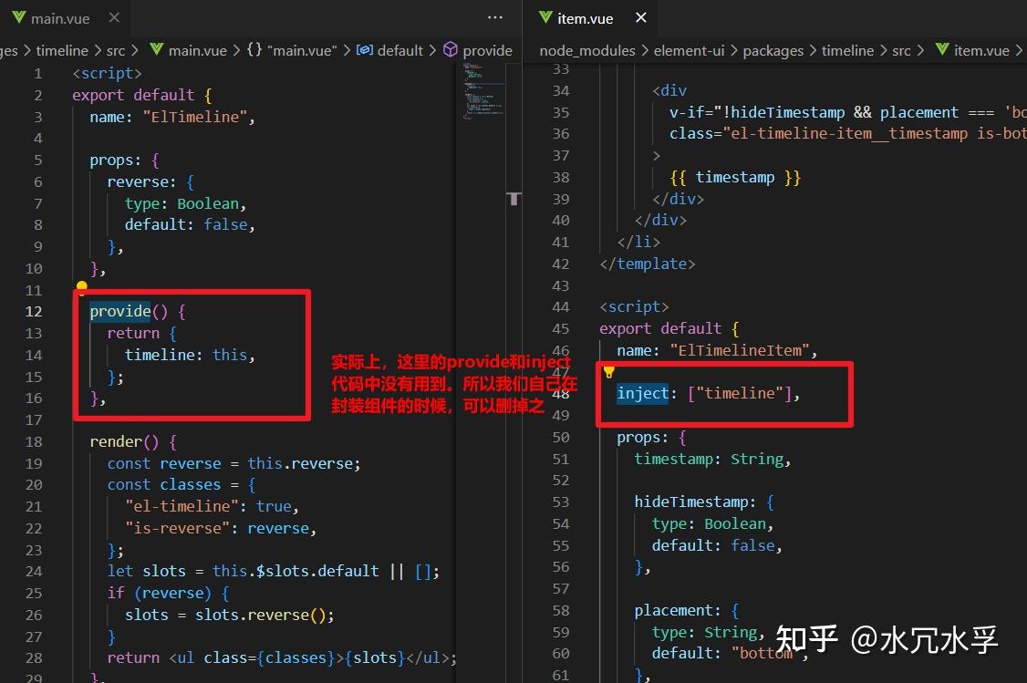 elementui源码学习之仿写一个el-timeline - 知乎