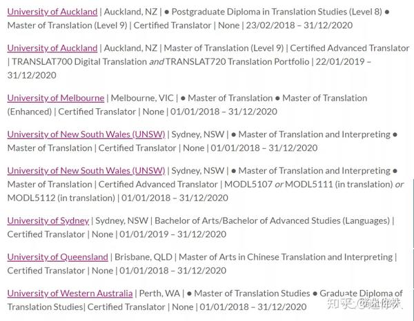 史上最详细NAATI三级翻译证书解析 - 知乎