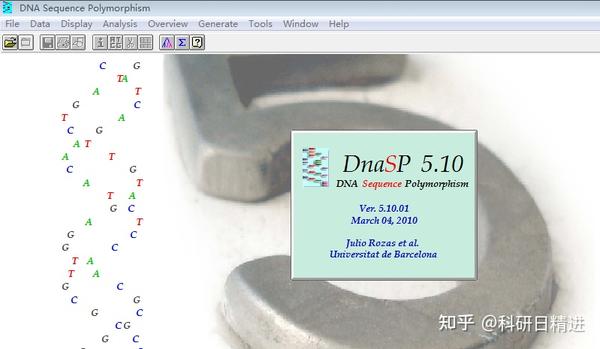 学会DnaSP，高效分析序列！ - 知乎