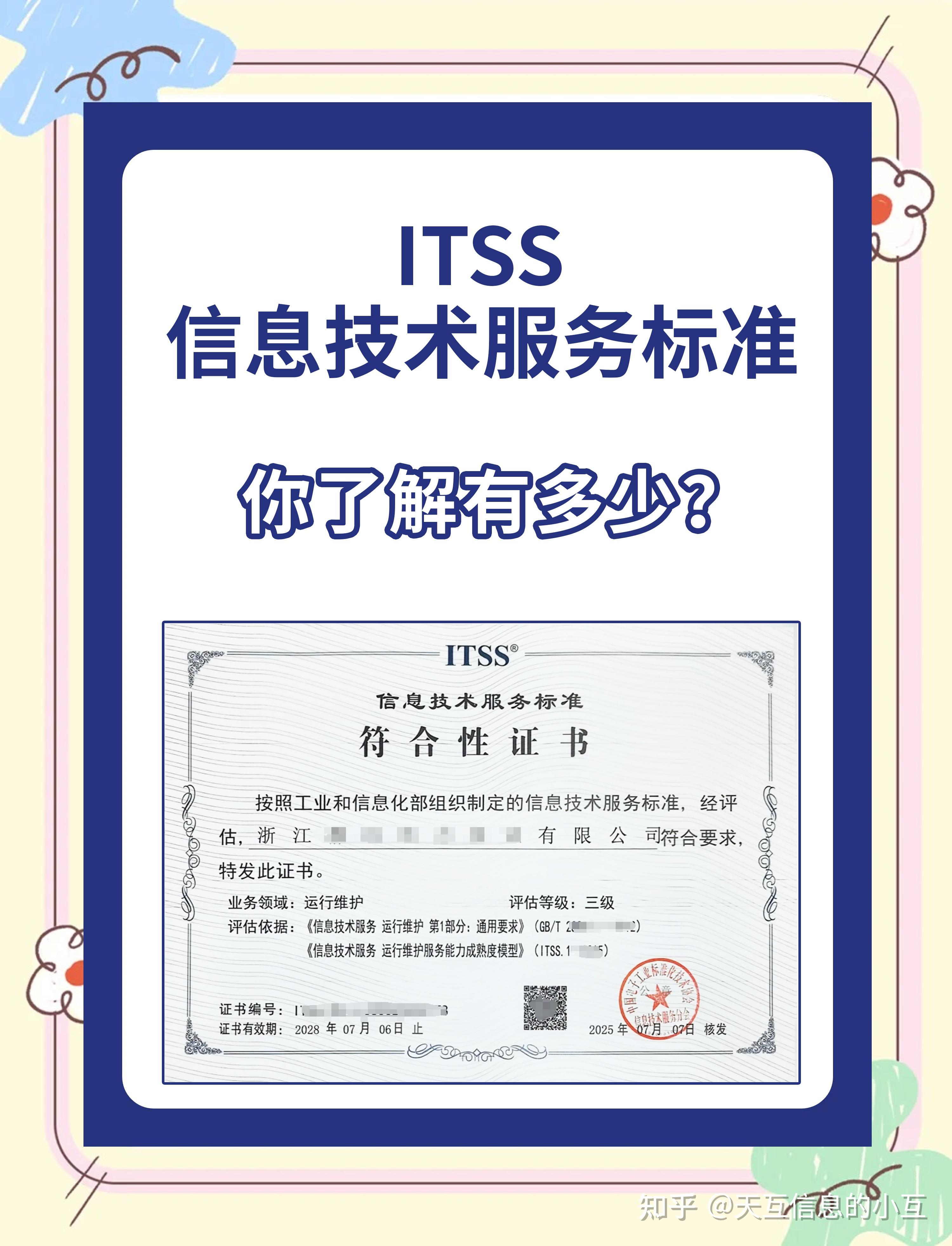 什么是ITSS？信息技术服务标准全面解析，认证流程一文读懂 - 知乎