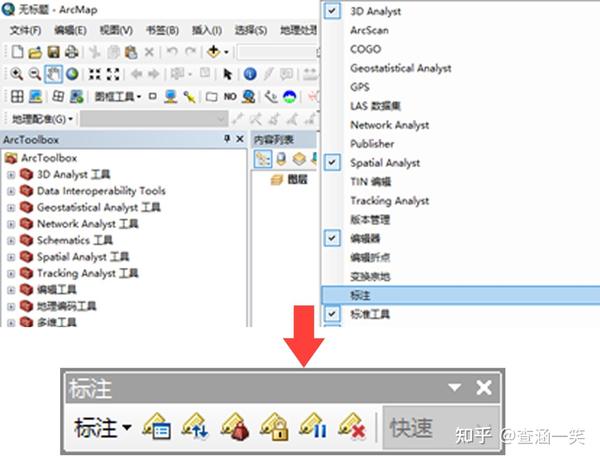 Arcgis中的标注操作（一） - 知乎