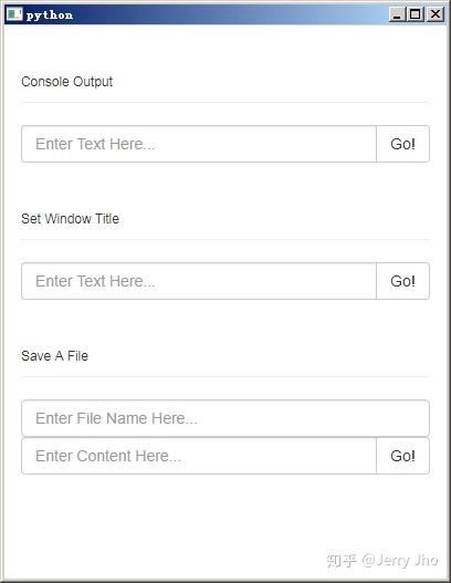 使用Python创建WebUI(上篇) - 知乎