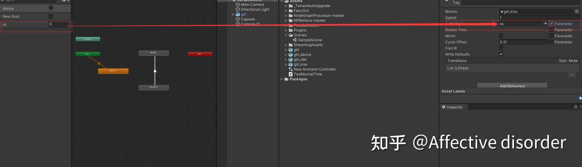 关于unity动画state insperctor面板参数分析 - 知乎