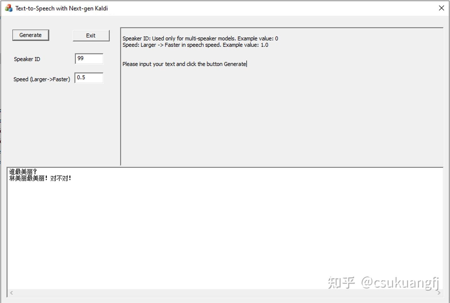 新一代 Kaldi: 有 TTS Runtime 啦！ - 知乎