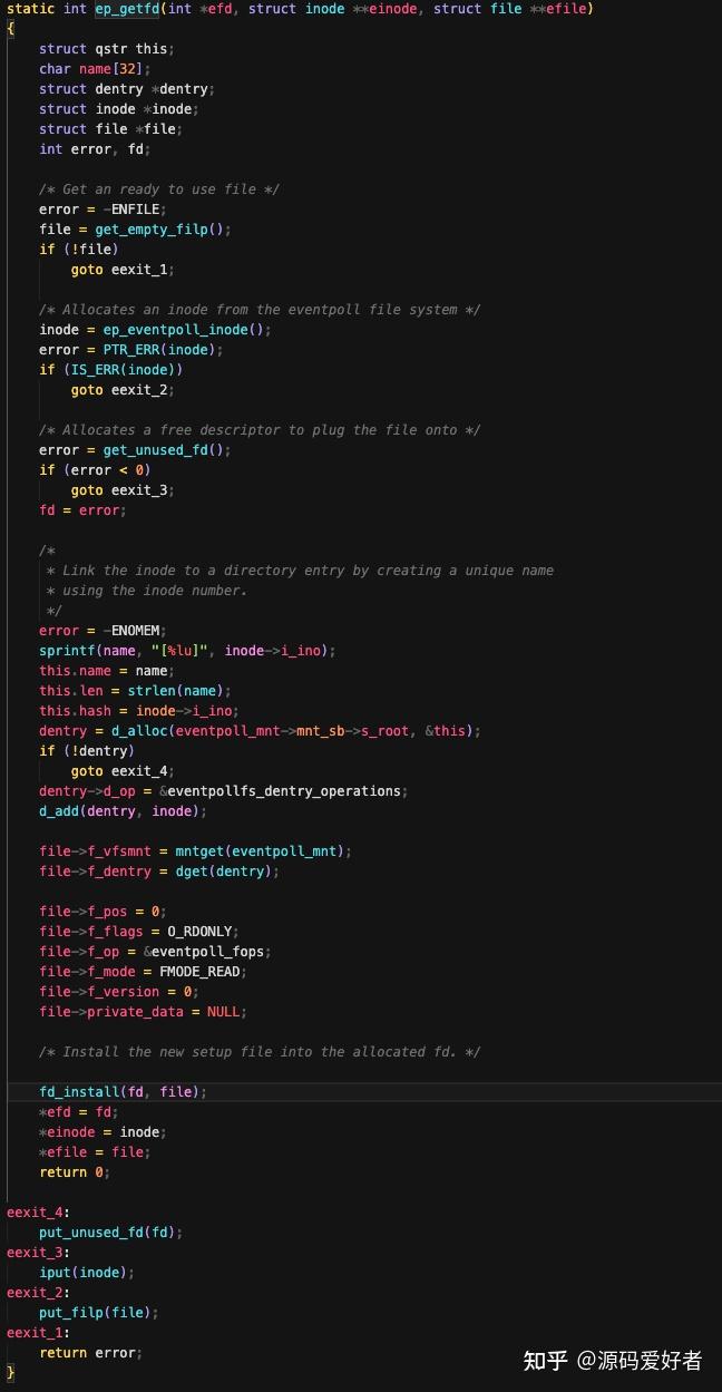 Linux内核源码解析---EPOLL实现1之epoll_create - 知乎