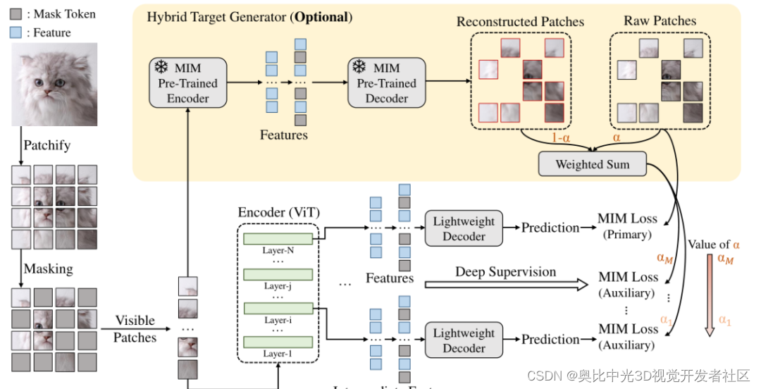 DeepMIM：MIM中引入深度监督方法 - 知乎