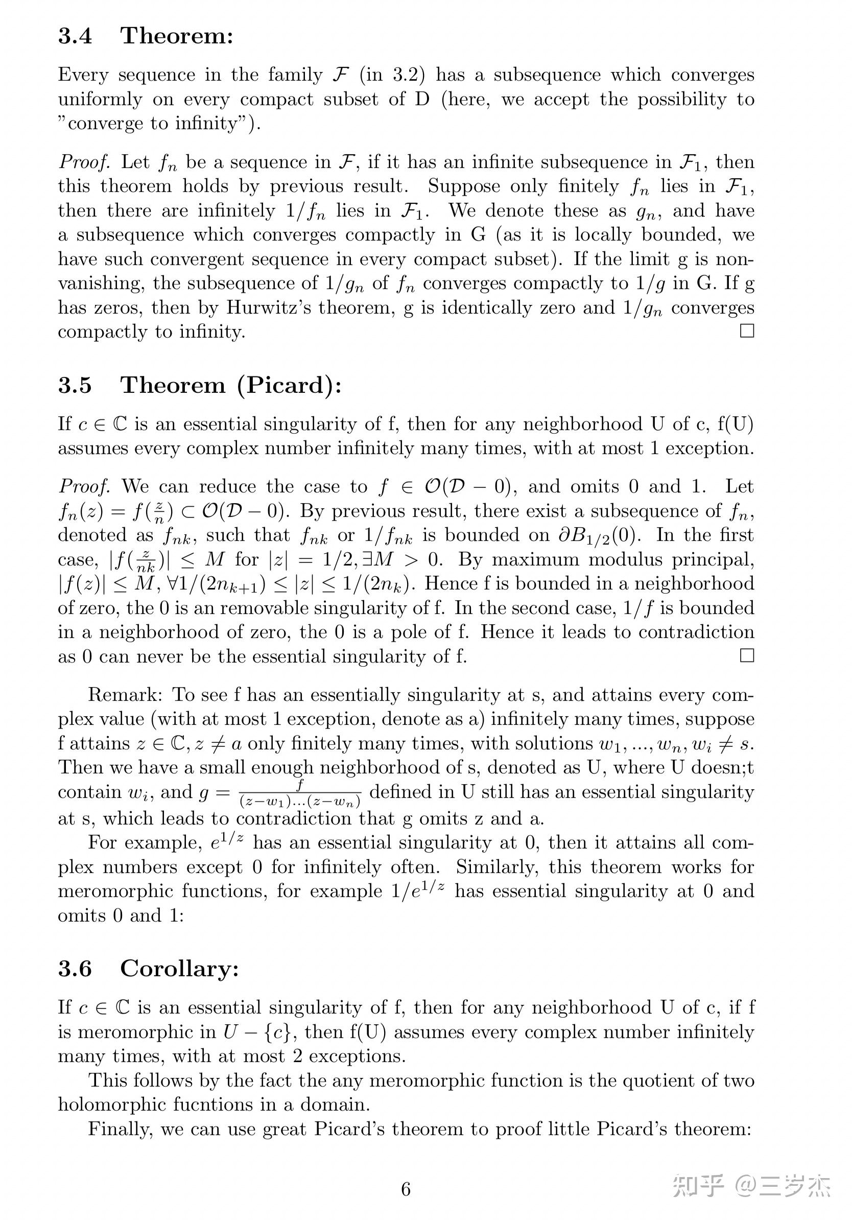 复分析（6）：大Picard定理 (Great Picard theorem) - 知乎