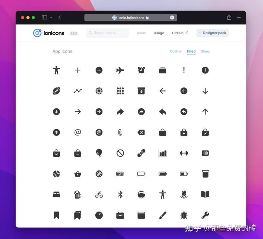 Ionicons - Ionic 出品的免费开源、高性能图标库，适用于 web / APP / 桌面应用 - 知乎