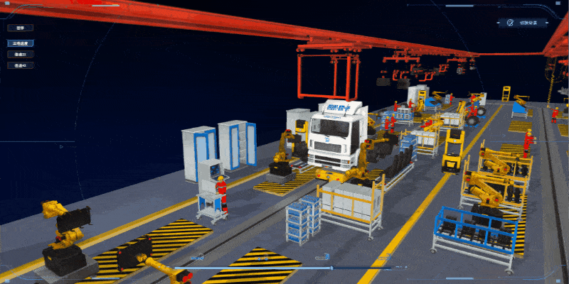 2.5D 组态界面呈现：智慧园区、数据中心、SMT 生产线、汽车制造 - 知乎