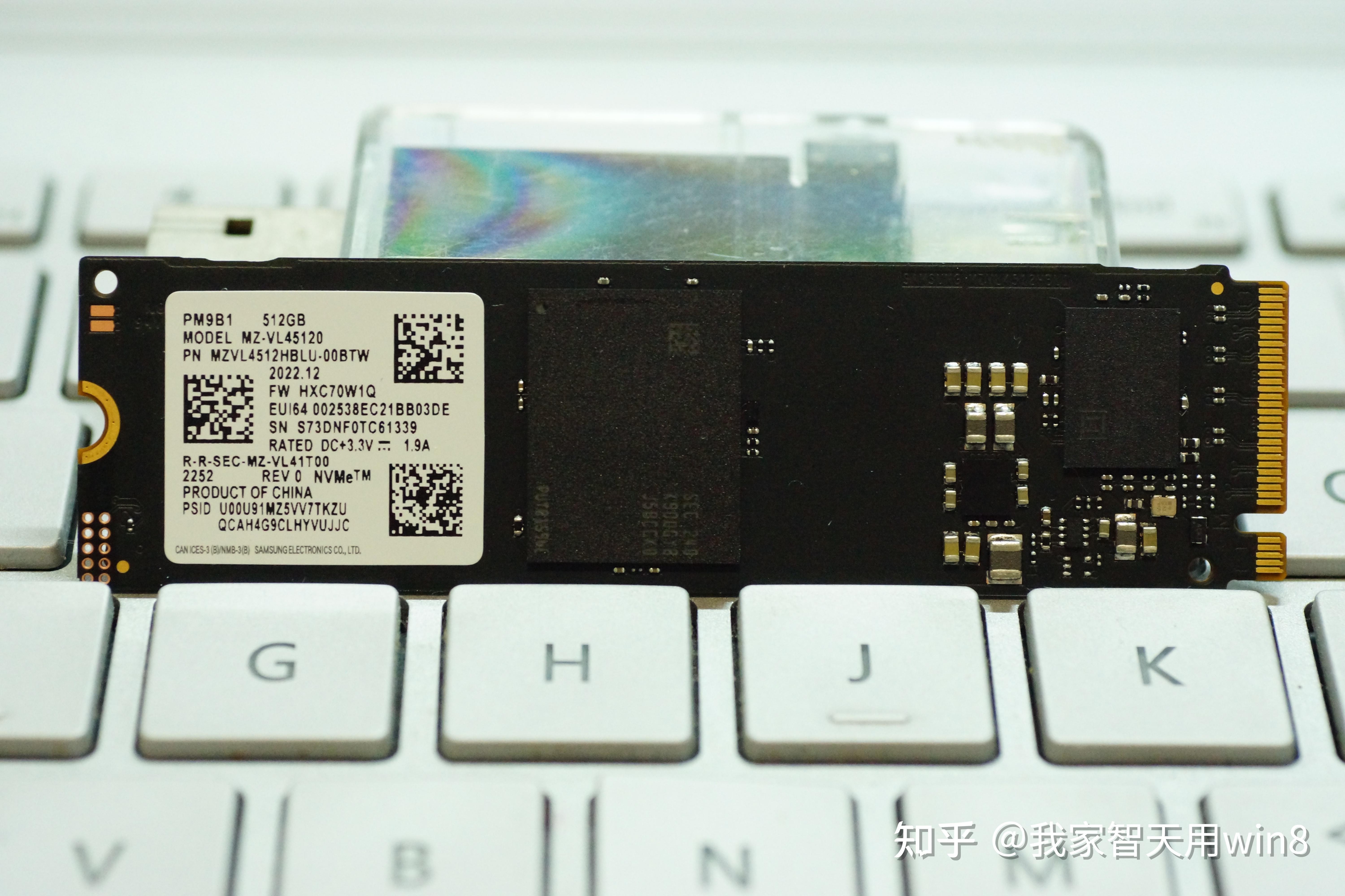 三星（Samsung）PM9B1 512G 拆解测试 - 知乎