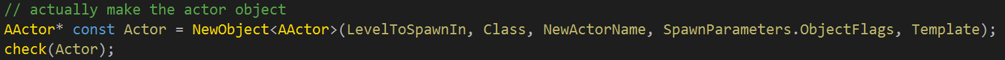 UE4 SpawnActor源码解析(一)---SpawnActor - 知乎