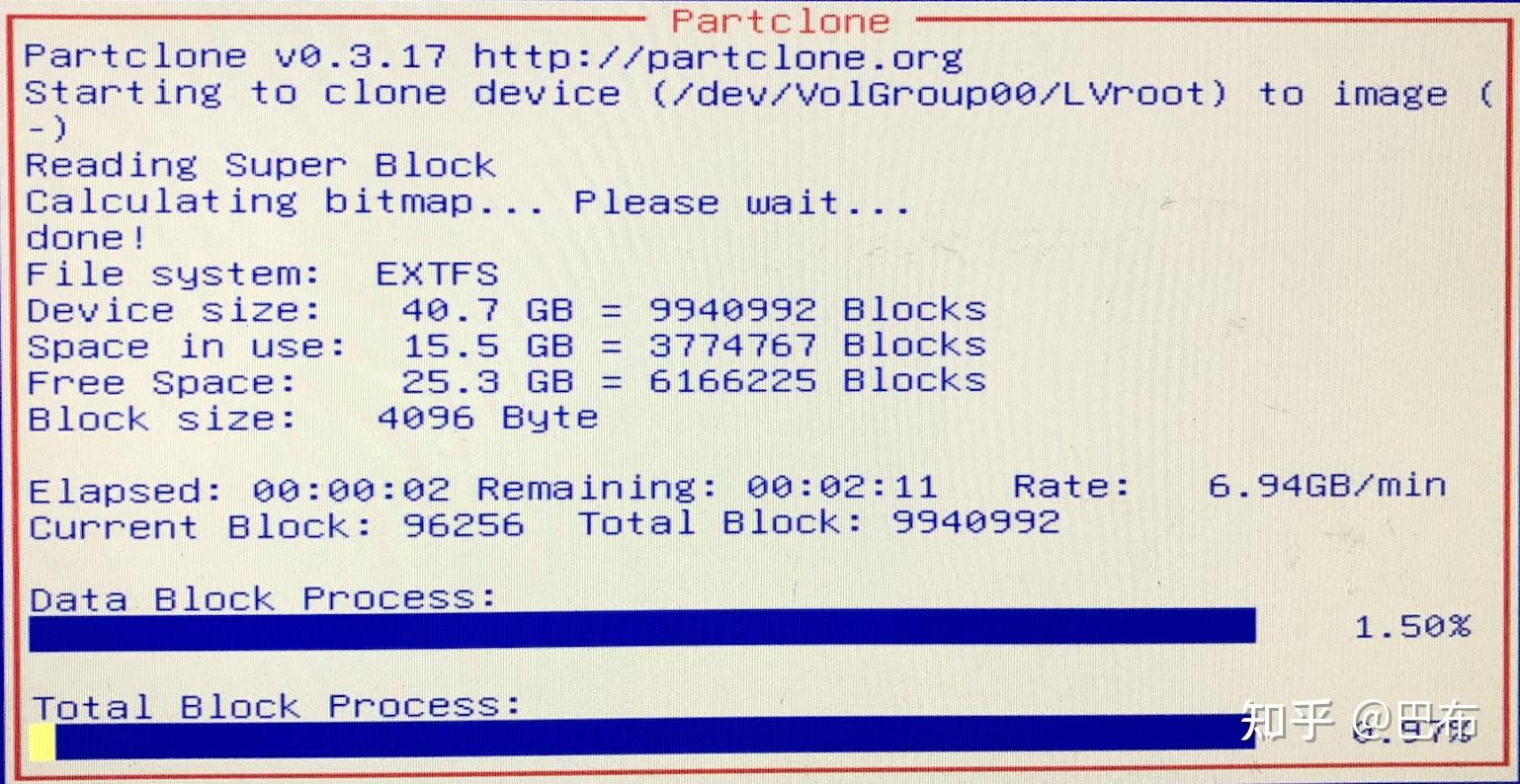 使用再生龙CloneZilla进行Linux系统的镜像完全封装和还原 - 知乎