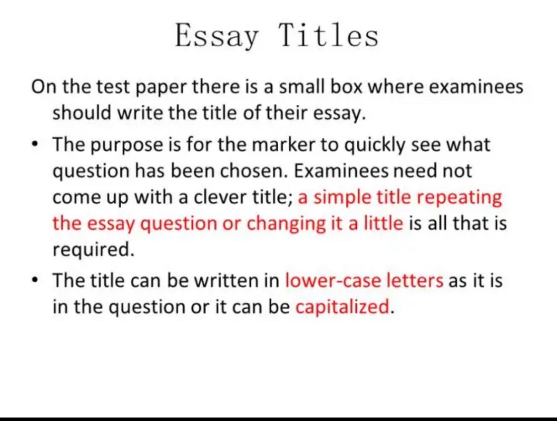 Essay的title怎么写比较抓眼球？ - 知乎