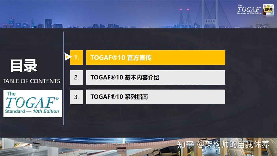 【一文讲透】TOGAF10介绍（全套培训PPT） - 知乎