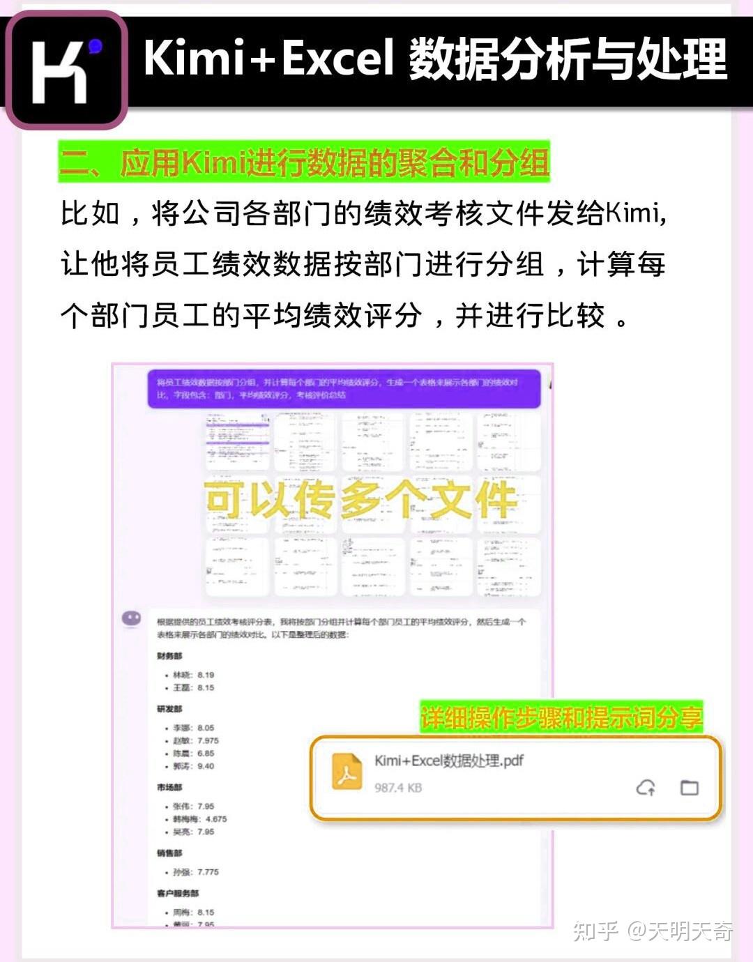 Kimi自动批量 处理Excel数据，提效200%！ - 知乎