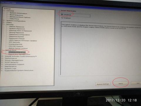 DELL Inspiron 15 7000 BIOS设置 - 知乎