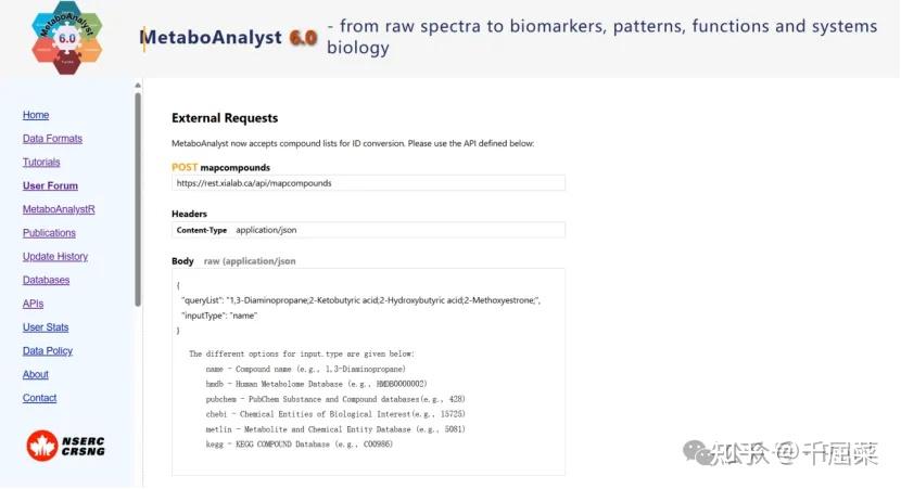 生信百宝箱：代谢组学研究利器MetaboAnalyst 6.0 - 知乎