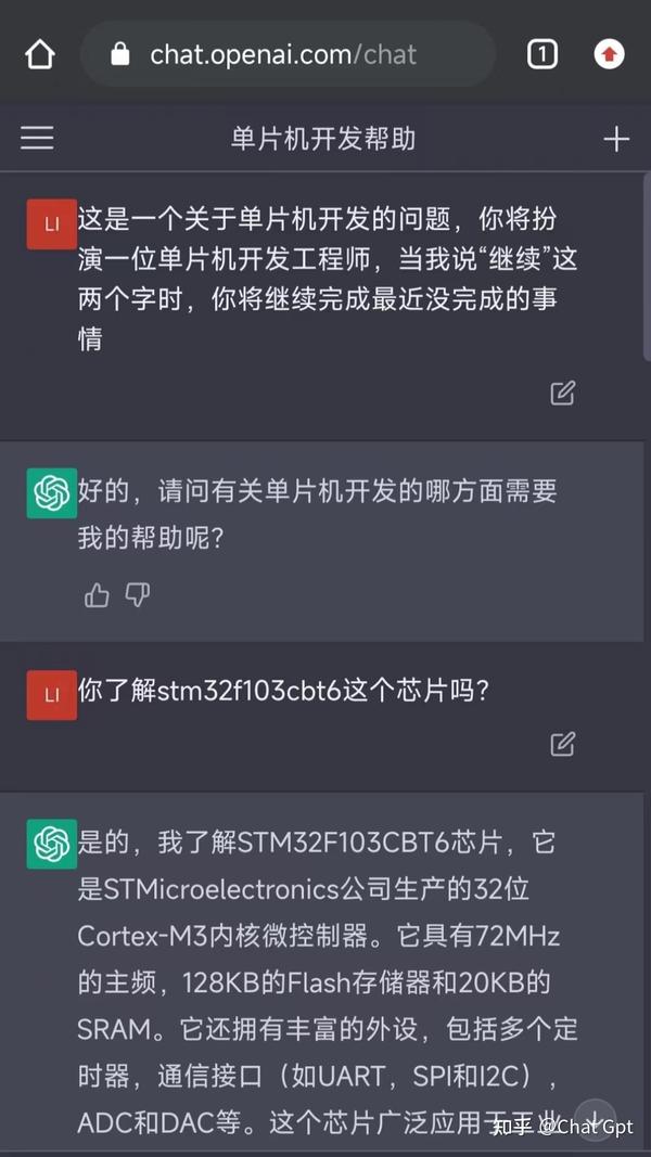 Chat GPT用户分享 - 知乎