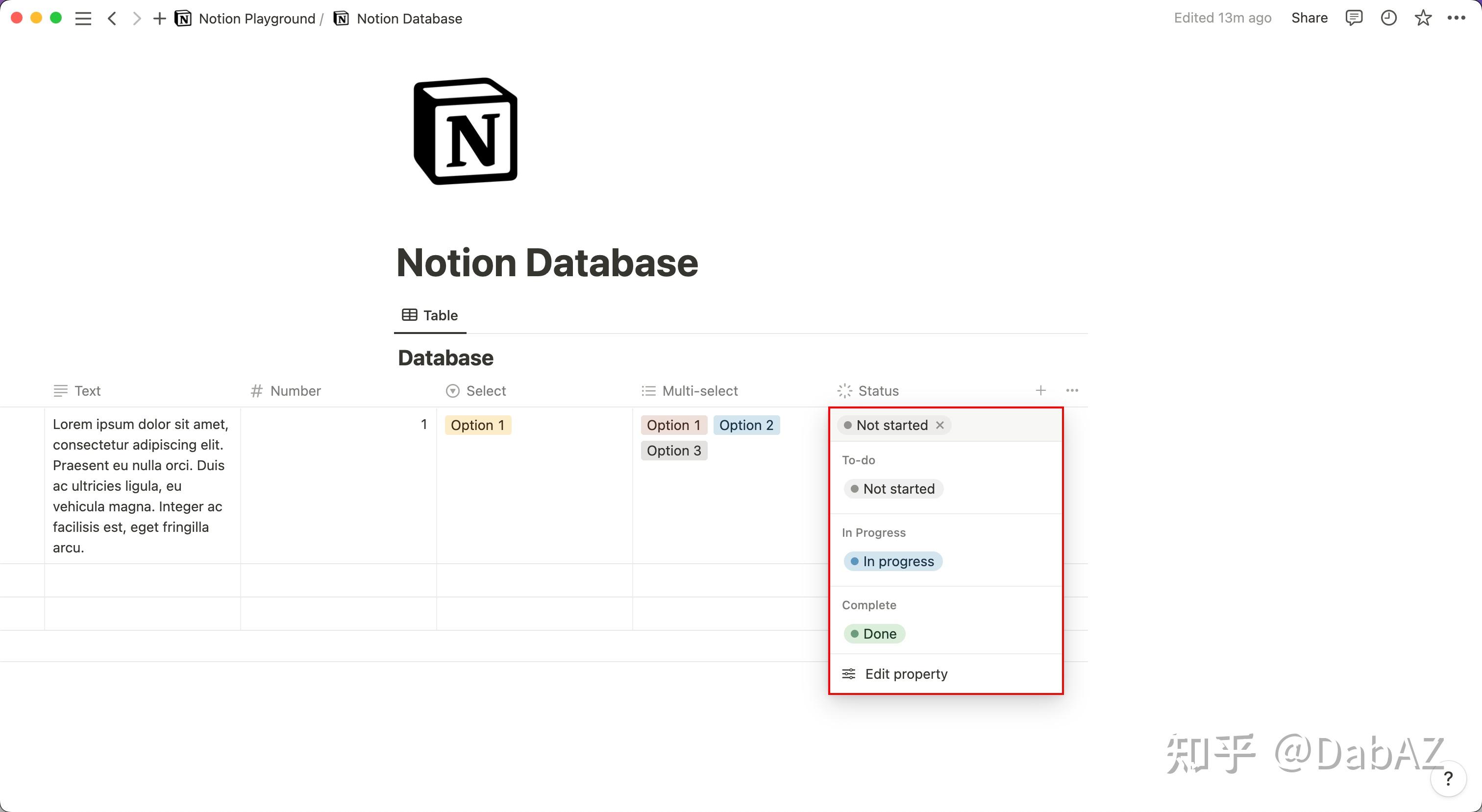 Notion Database（数据库）简明教程（第一部分） - 知乎