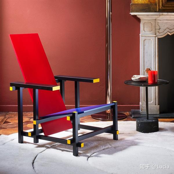 不朽的名椅001｜当蒙德里安的画变成一把椅子 - 知乎