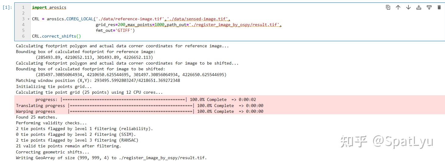 基于Python的栅格图像配准（registration） - 知乎
