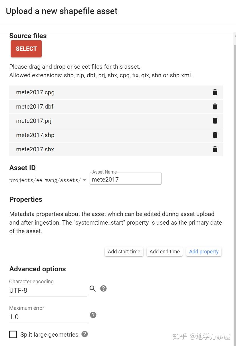 GEE批量上传本地TIF到ImageCollection - 知乎