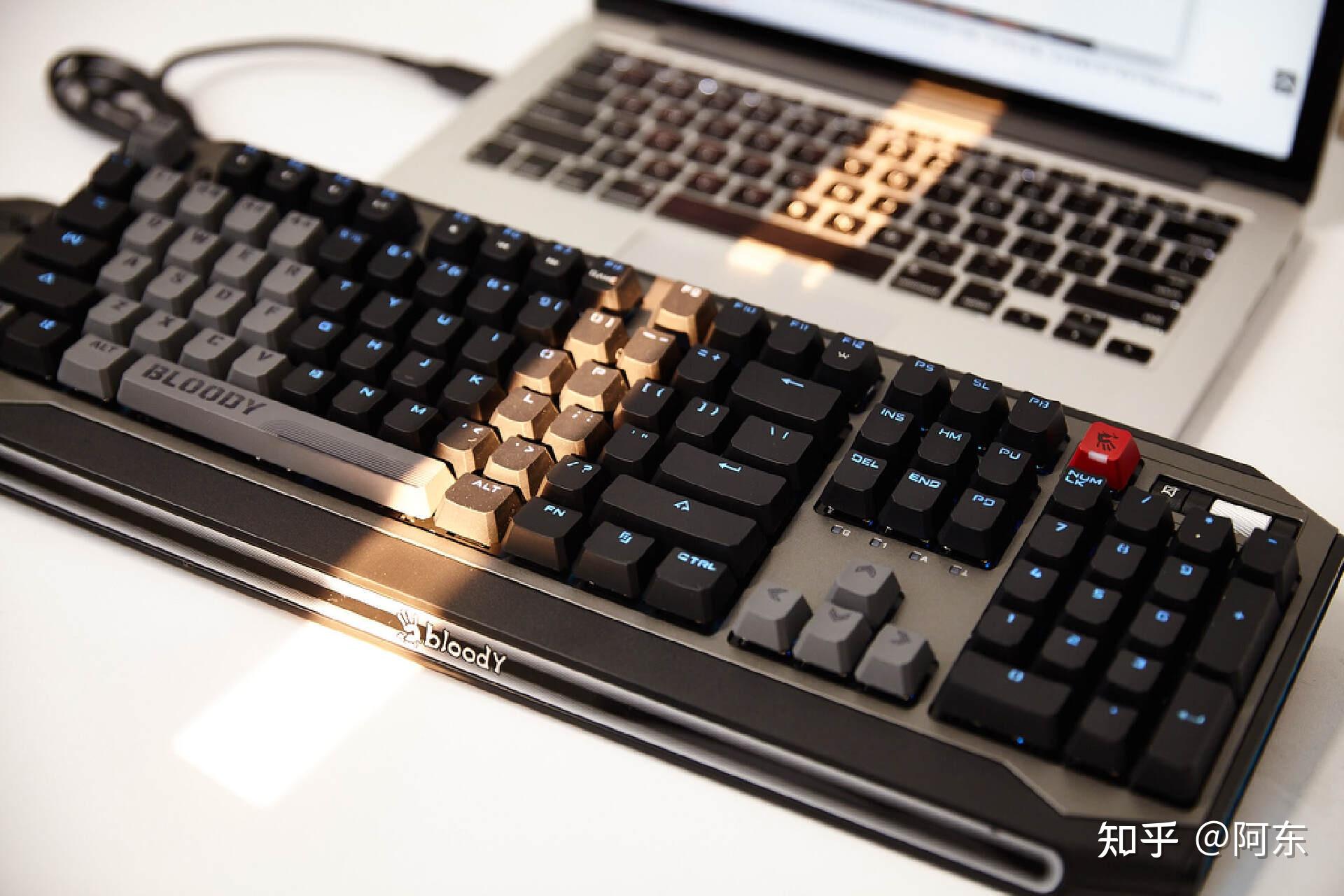 选择要谨慎，双飞燕血手幽灵B980外星球光轴机械键盘，用了就回不去啦
