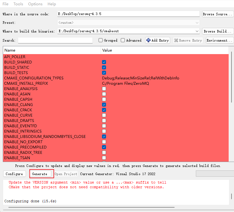 Windows下基于vs2022编译ZMQ库——libzmq - 知乎
