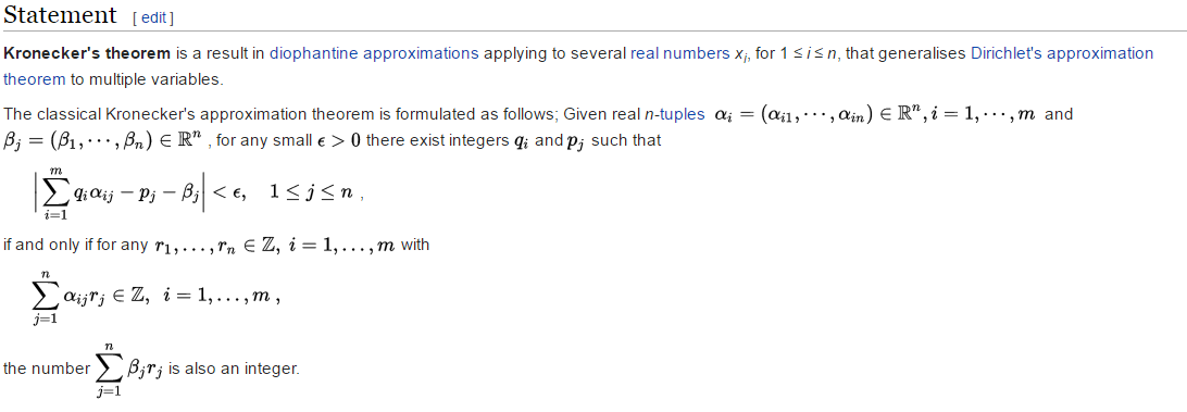 KRONECKER’S JUGENDTRAUM - 知乎
