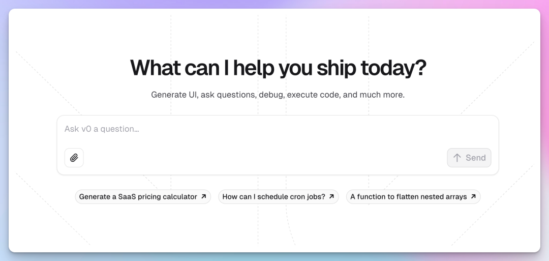 Vercel 重磅发布v0 chat：类似 Claude Artifact 的 AI 编程神器 - 知乎