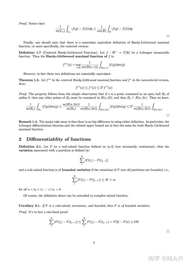 Folland实分析：微分理论 - 知乎