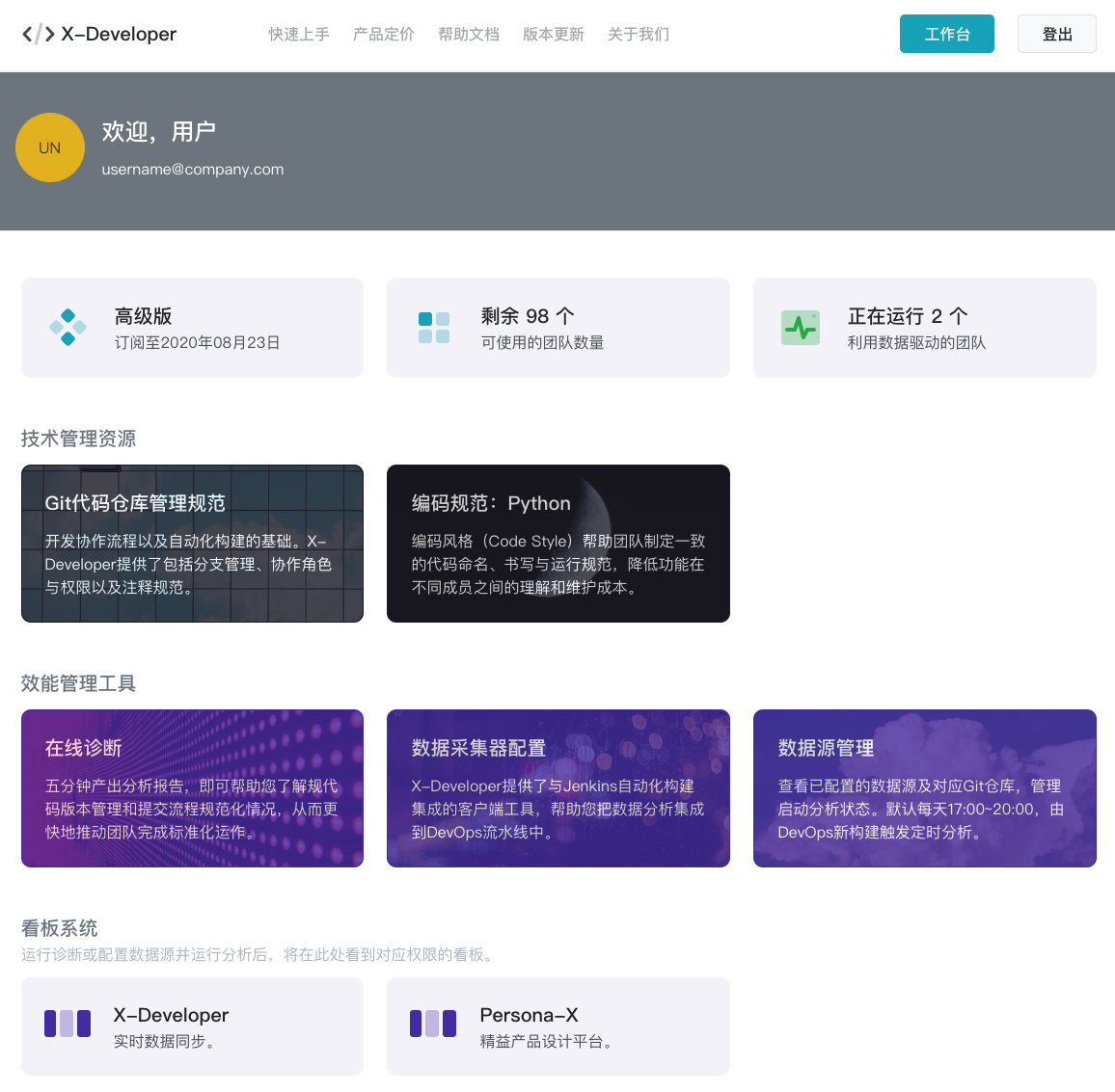 新特性 | X-Developer工作台，研发团队效能相关的资源都在这里了 - 知乎