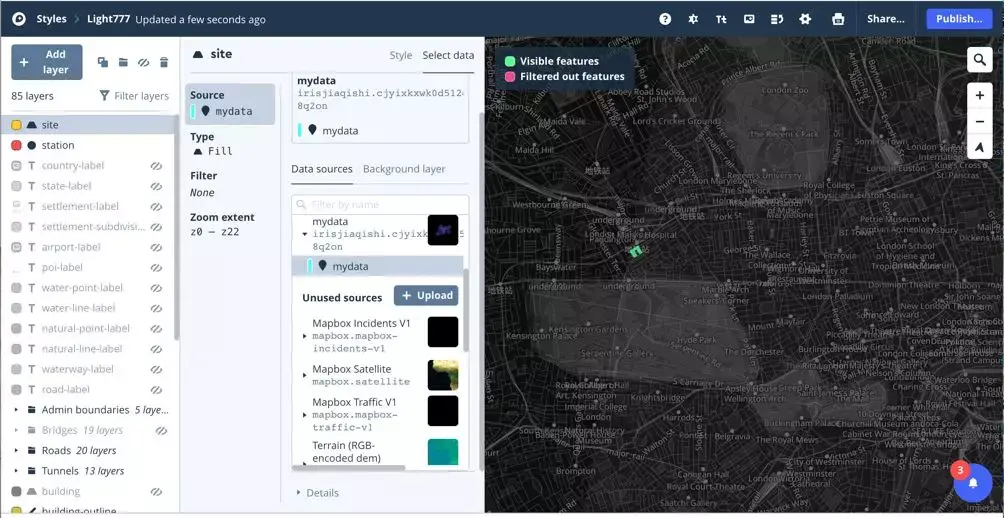 用 Mapbox Studio 制作高大上的场地分析图，原来这么简单 - 知乎