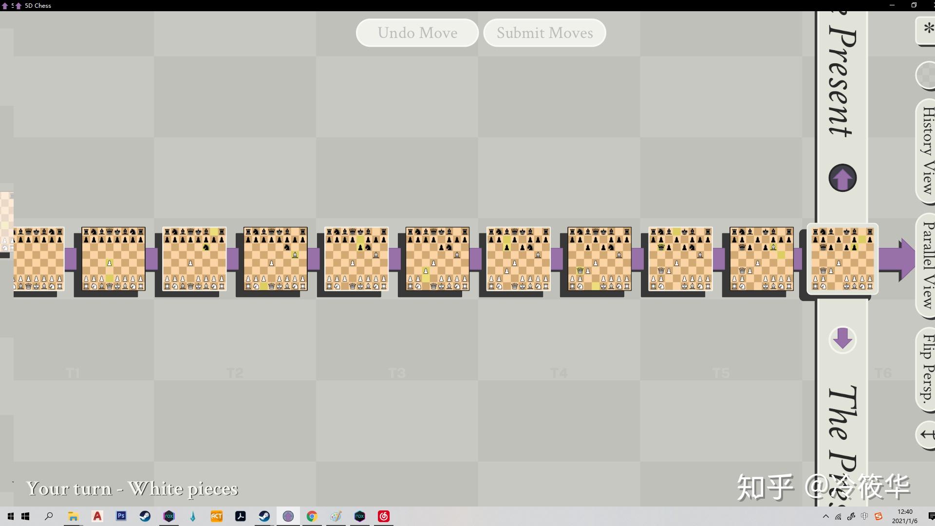 【5d chess】关于5d chess的一些通用战术思路 - 知乎