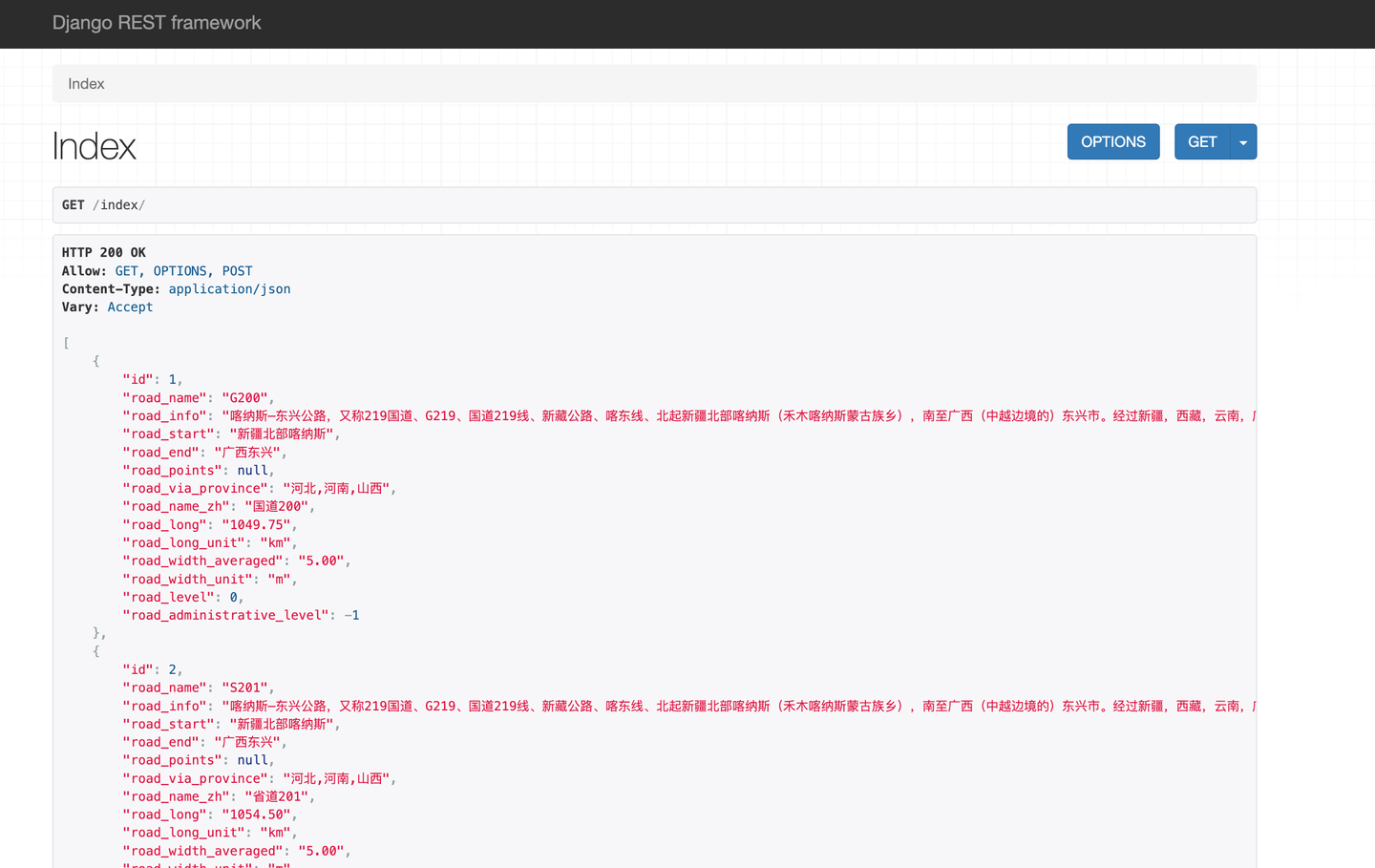 【已解决】django ：Original exception text was: 'QuerySet' object has no attribute 'road_name'. - 知乎