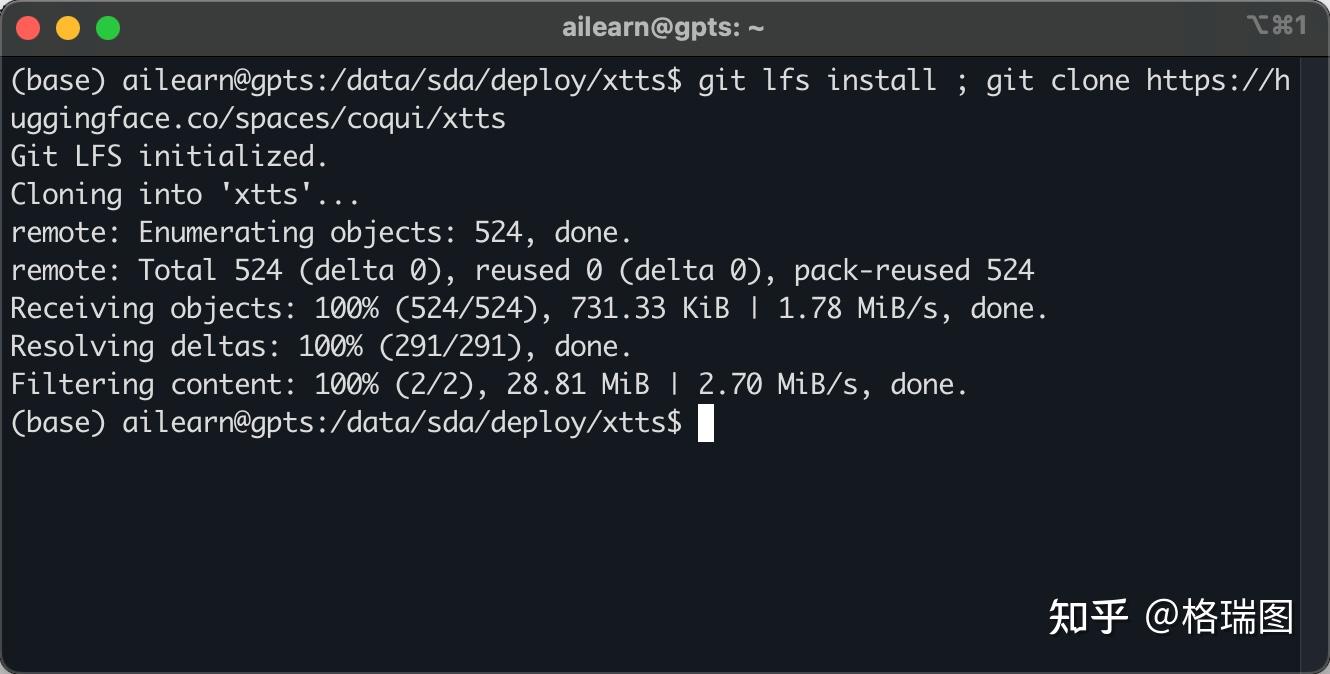 GPTs-0038-语音合成 coqui/XTTS-v2 - 知乎