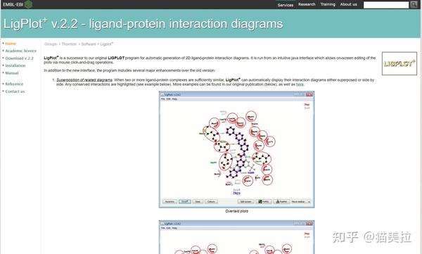 分子对接结果可视化：LigPlot的安装和作图 - 知乎