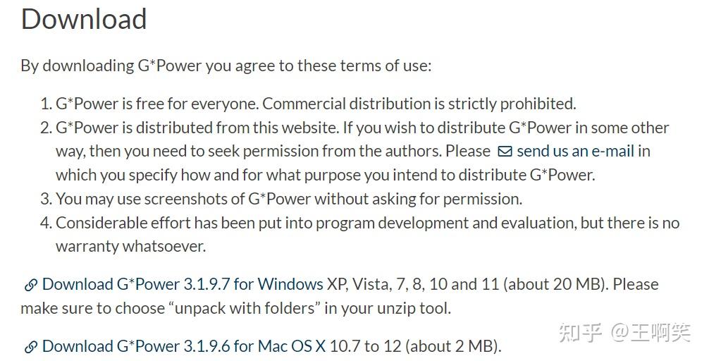在哪、如何下载并使用G-power？ - 知乎