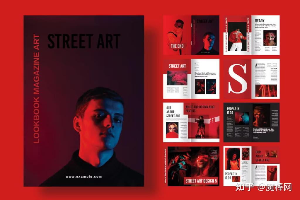 商业产品宣传画册排版模板 | Adobe InDesign - 知乎