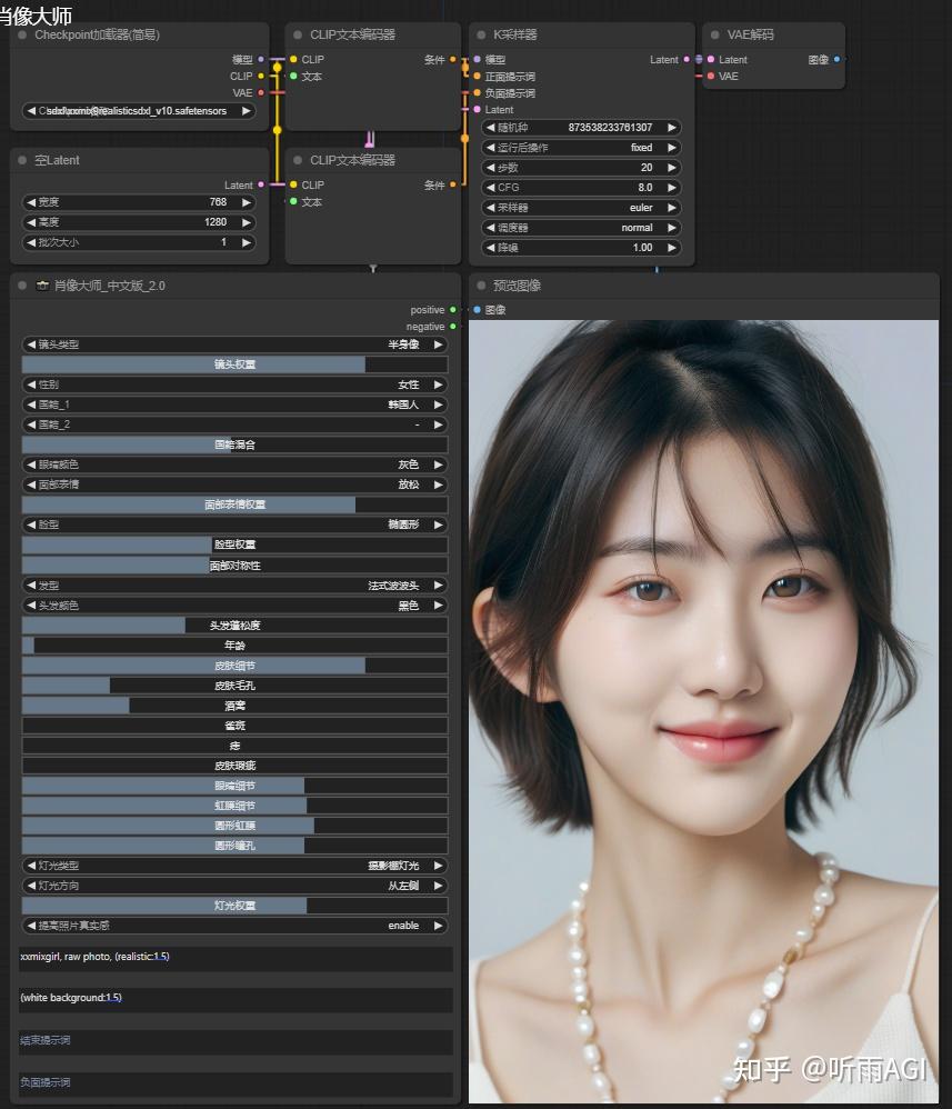 ComfyUI 肖像大师 - 知乎