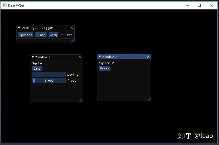 入门Dear PyGUI - 知乎