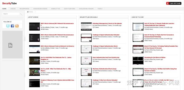 推荐几个网络安全技术学习与练习的网站 - 知乎